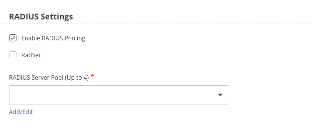 CloudVision CUE - SSID Settings - Arista